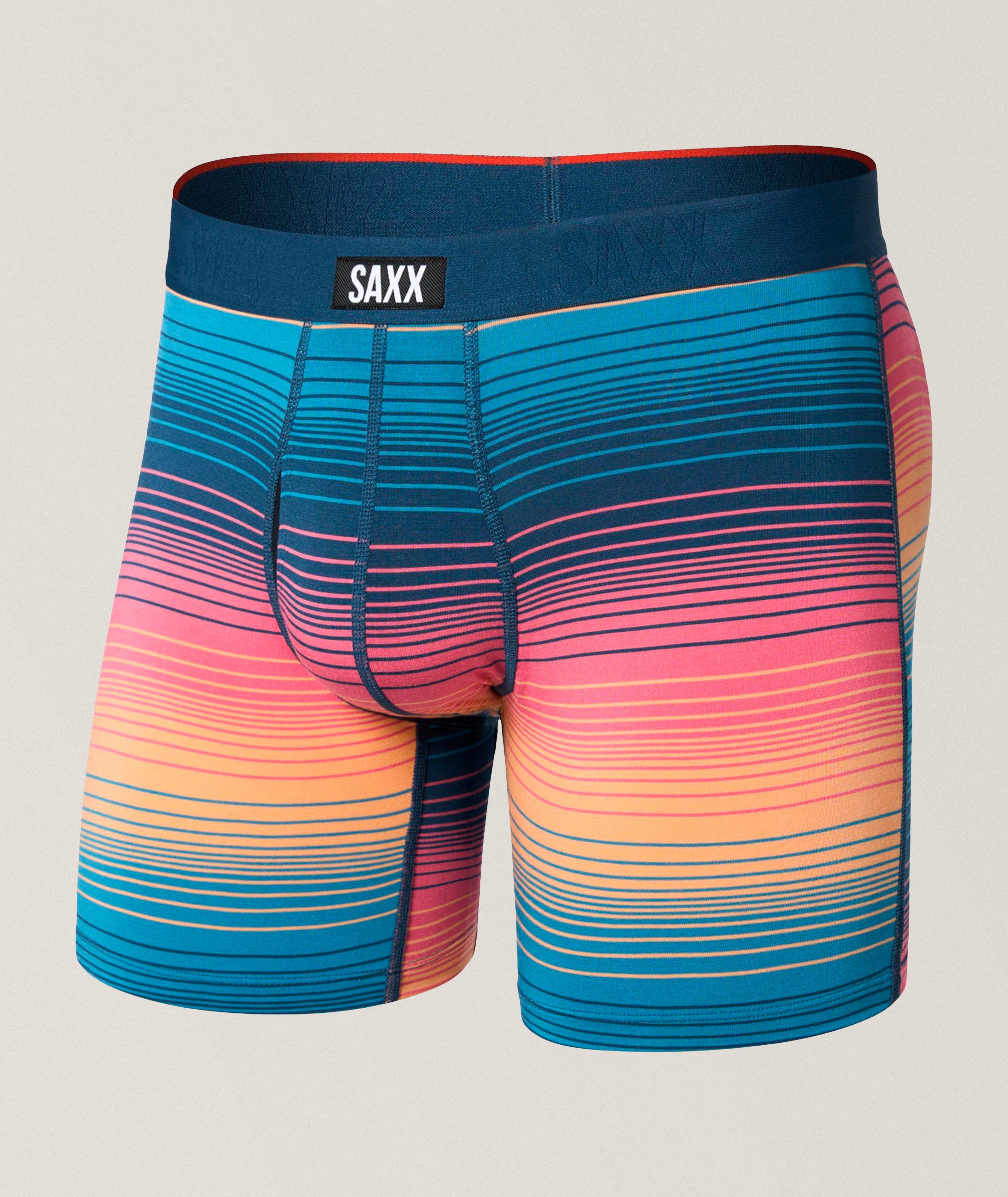 SAXX Boxers moulants Sunset Hazy Stripe Vibe Xtra | Sous-vêtements ...