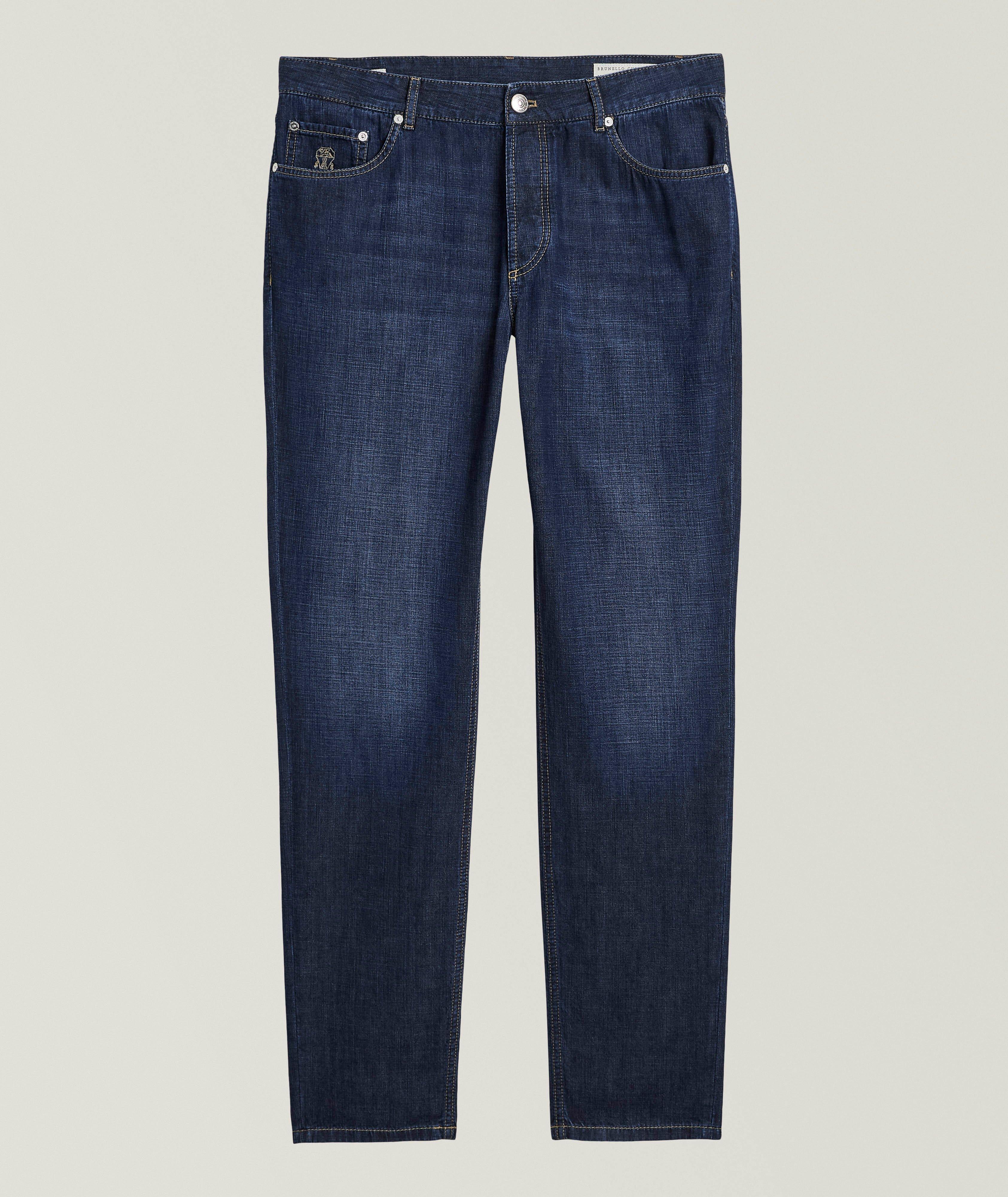Brunello Cucinelli Traditional-Fit Lightweight Jeans | Jeans | Harry Rosen