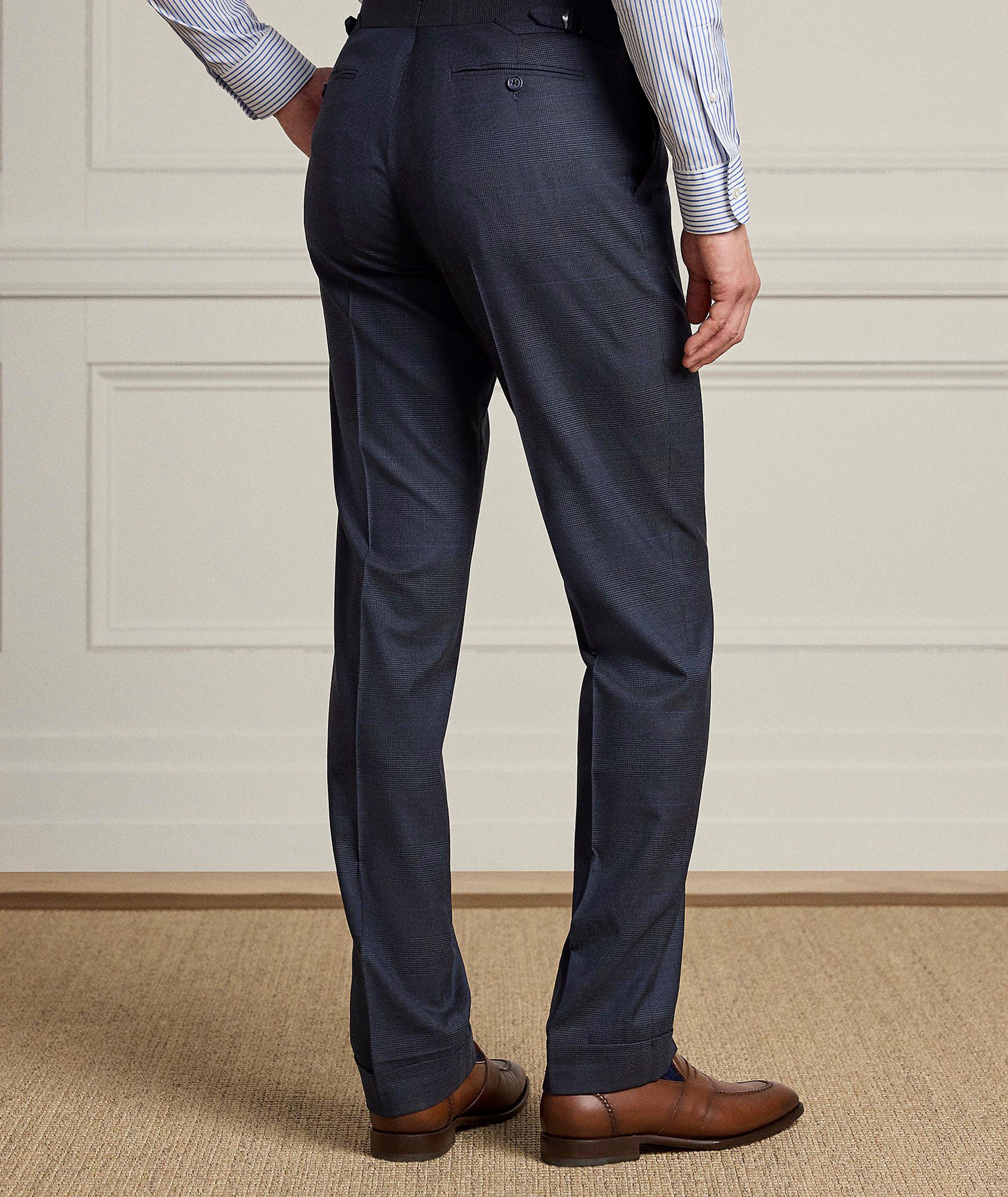 Ralph Lauren Purple Label Kent Glen Plaid Wool Suit | Suits | Harry Rosen