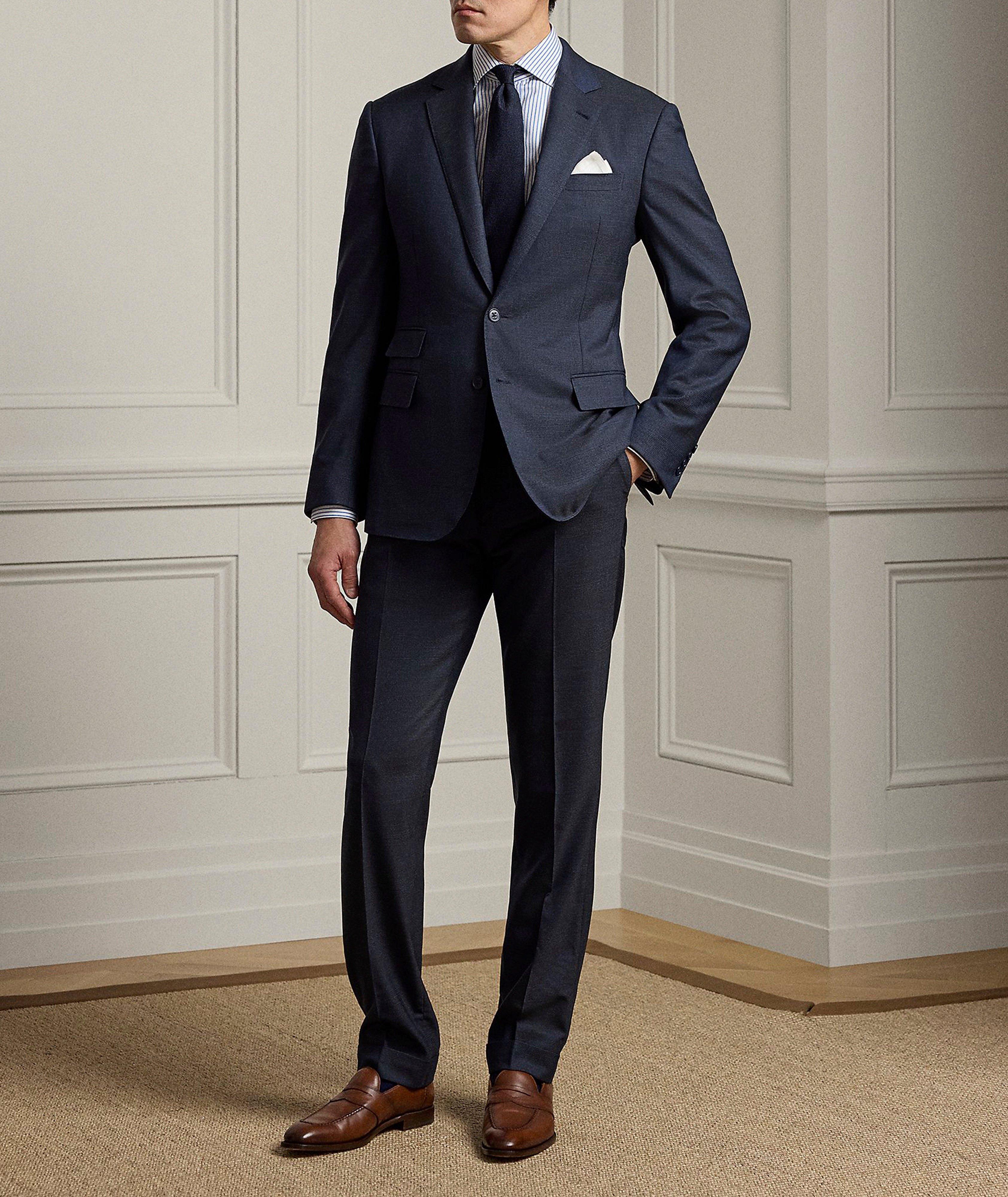 Ralph Lauren Purple Label Kent Glen Plaid Wool Suit | Suits | Harry Rosen