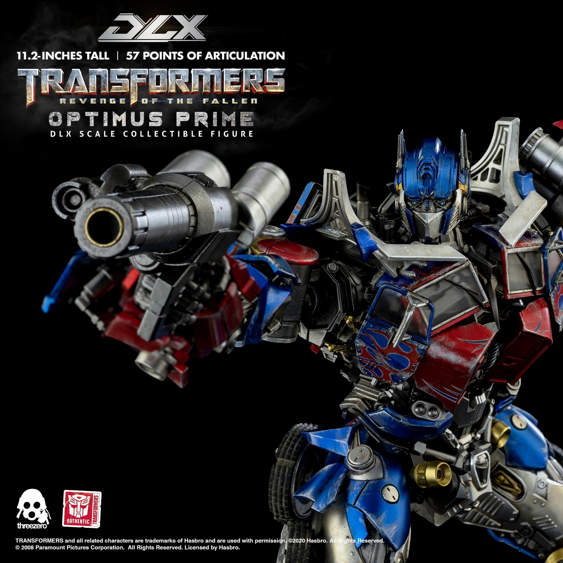 Transformers: Revenge of the Fallen – DLX Optimus Prime by threezero ...