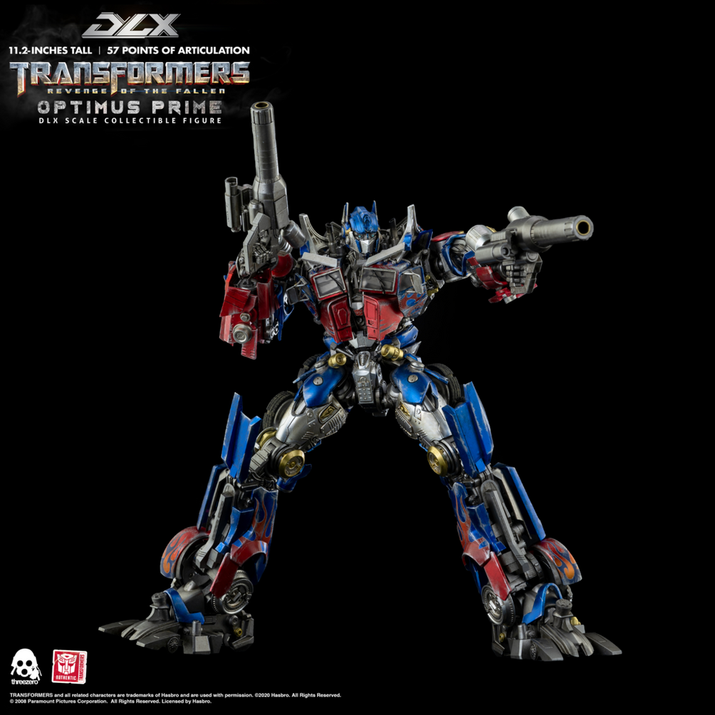 Transformers: Revenge of the Fallen – DLX Optimus Prime by threezero ...