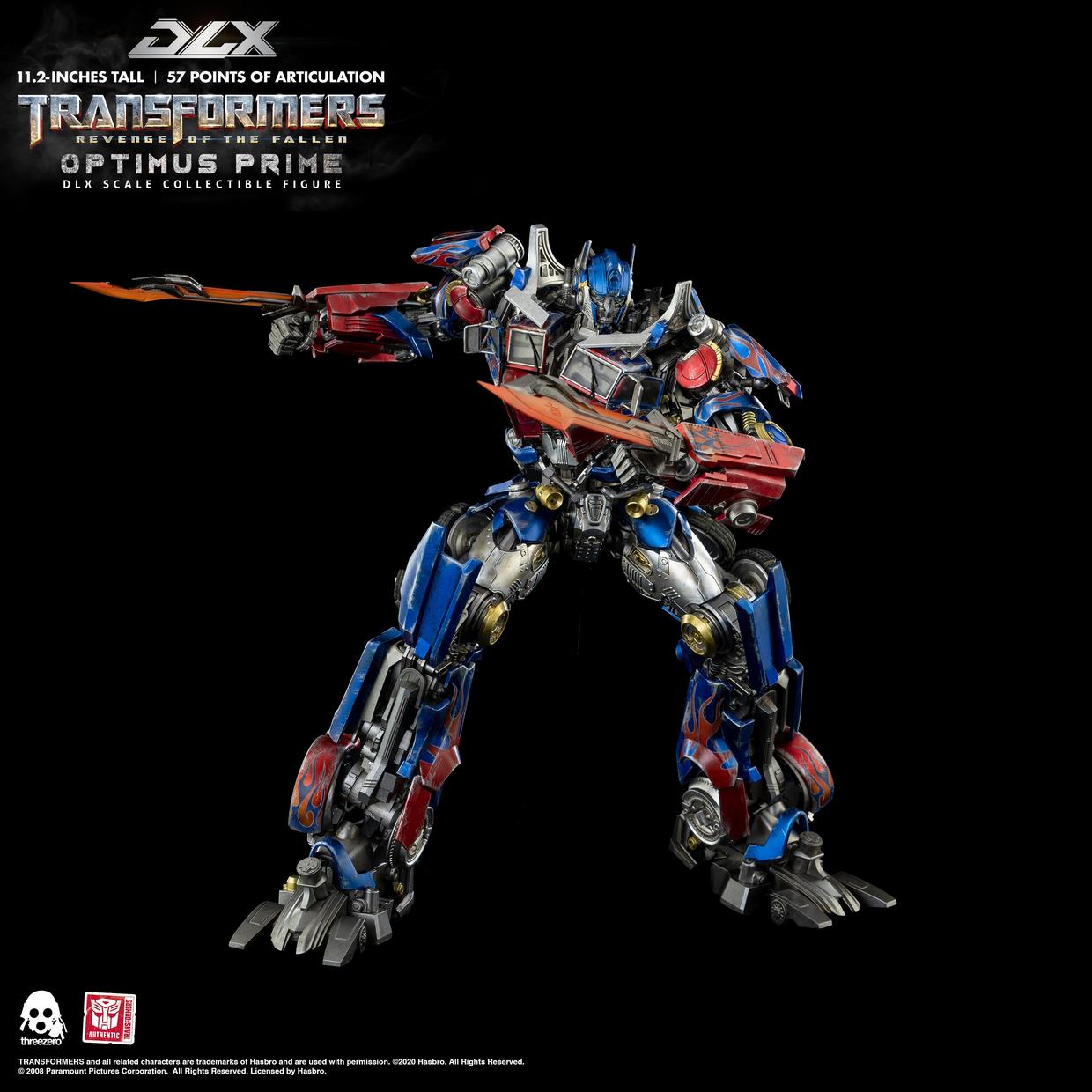 Transformers: Revenge of the Fallen – DLX Optimus Prime by threezero ...