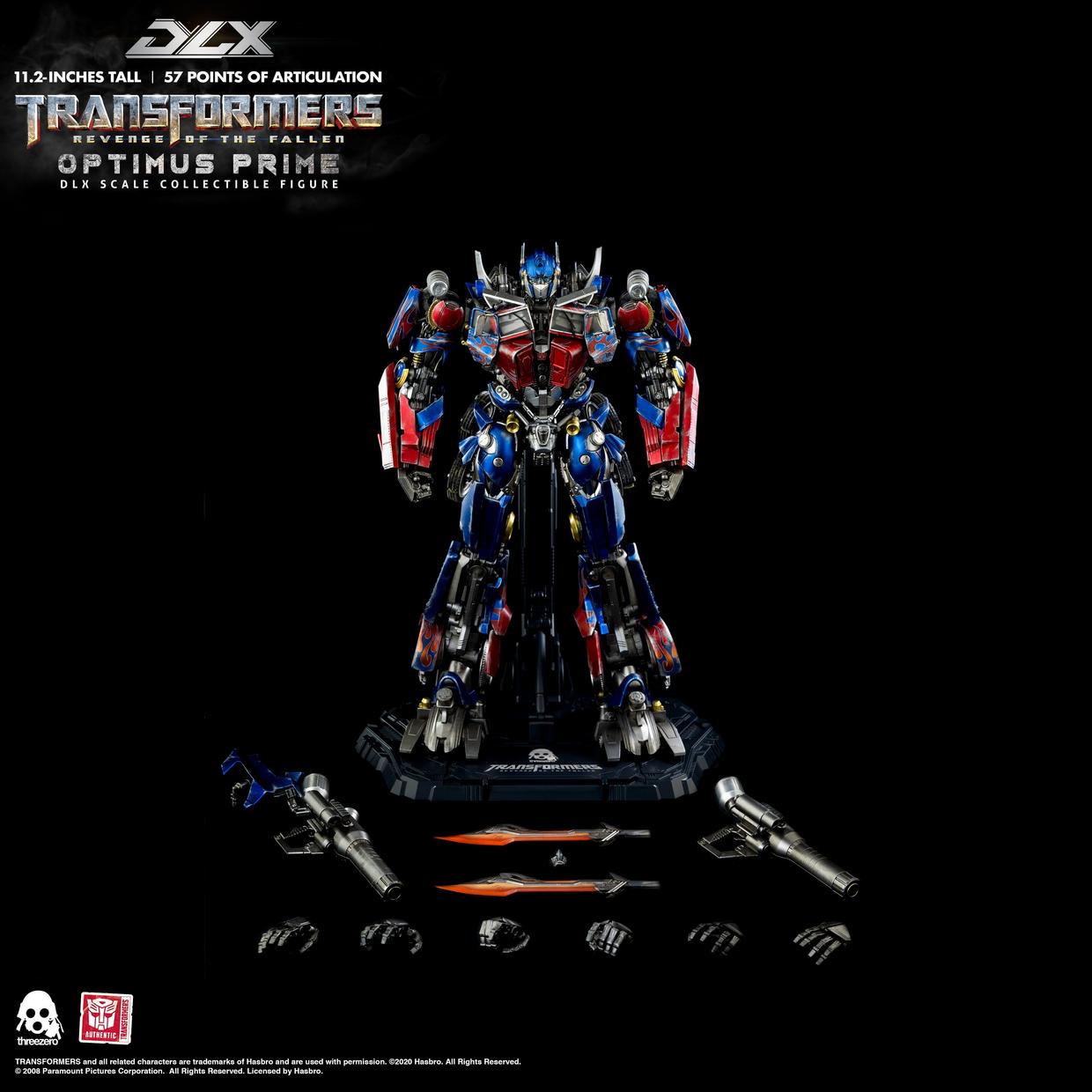 Transformers: Revenge of the Fallen – DLX Optimus Prime by threezero ...