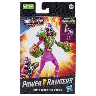 Power Rangers Dino Fury Smash Armor Pink Ranger - Hasbro Pulse