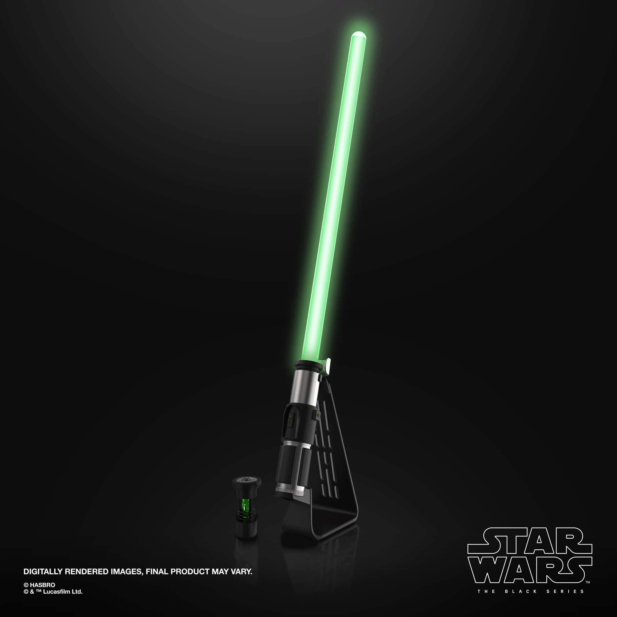STAR WARS The Black Series Yoda Force FX Elite Lightsaber - Hasbro Pulse