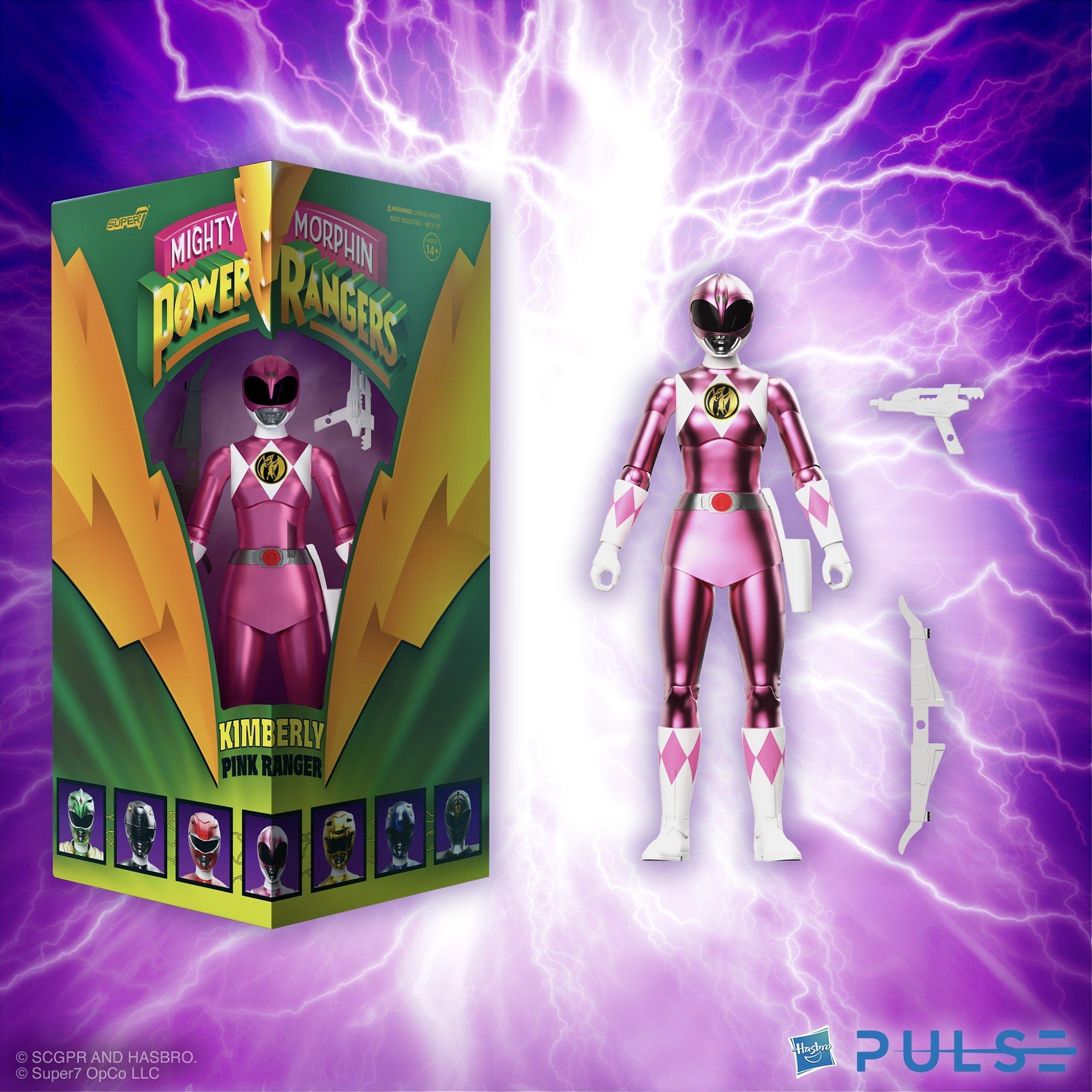 Mighty Morphin Power Rangers Deluxe Wave 01 - Pink Ranger - Hasbro Pulse