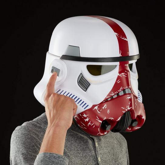Star Wars The Black Series Incinerator Stormtrooper Electronic Helmet ...