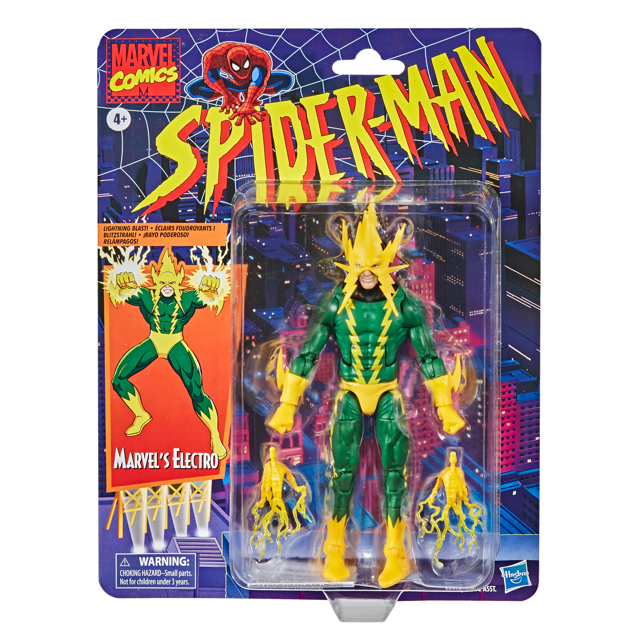 Marvel's Electro Vintage Collection Figure | Marvel Legends - Hasbro Pulse