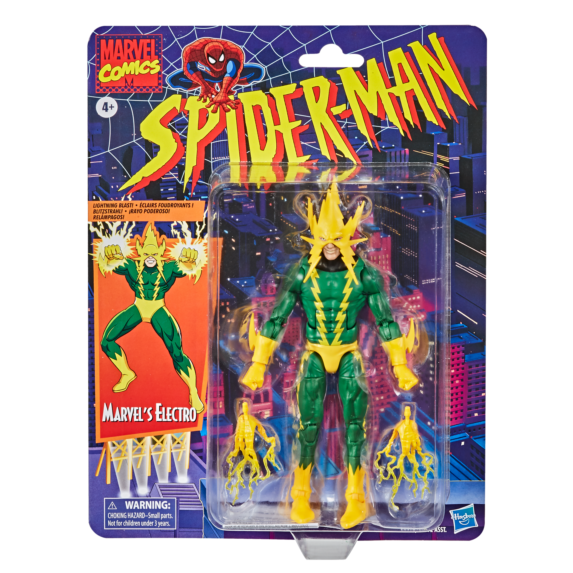 Marvel's Electro Vintage Collection Figure | Marvel Legends - Hasbro Pulse