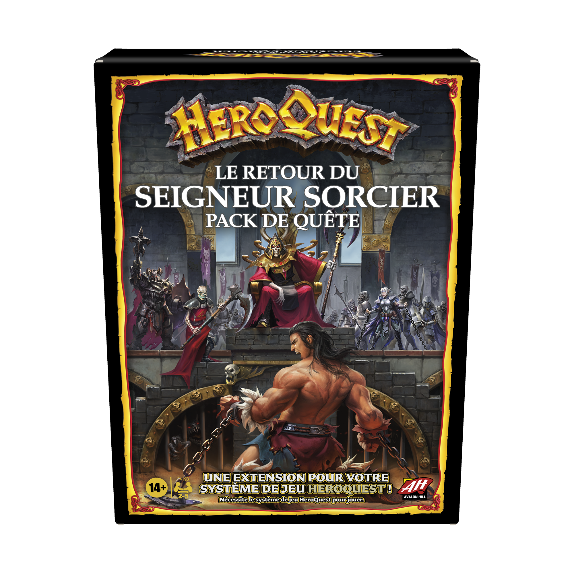 Avalon Hill HeroQuest Return of the Witch Lord (French Version ...