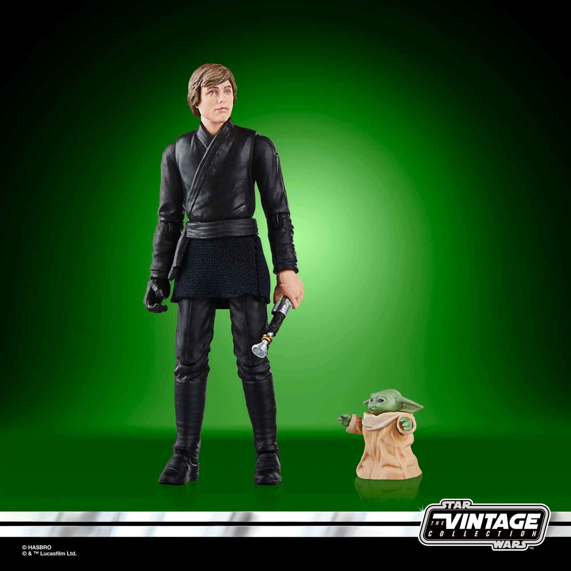 Star Wars The Vintage Collection, Luke Skywalker e Grogu, confezione da ...