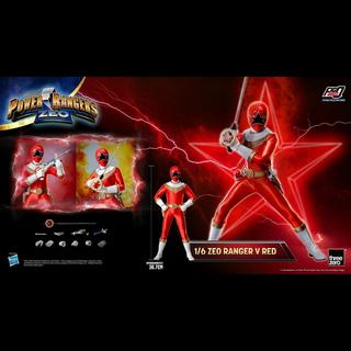 Power Rangers FigZero 1/6 Zeo Ranger V Red - Hasbro Pulse