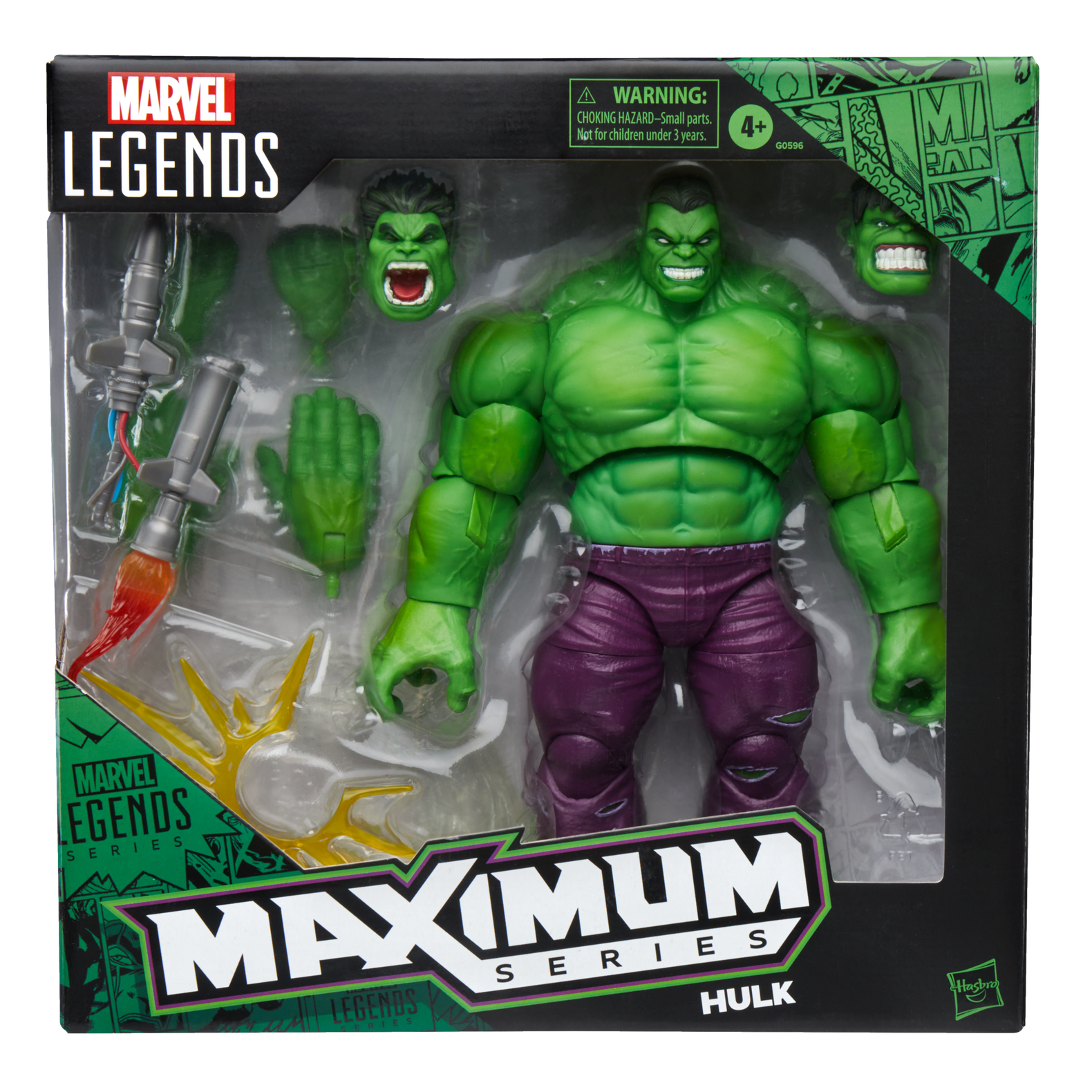 Marvel Legends Maximum Series Hulk Action Figure - Hasbro Pulse