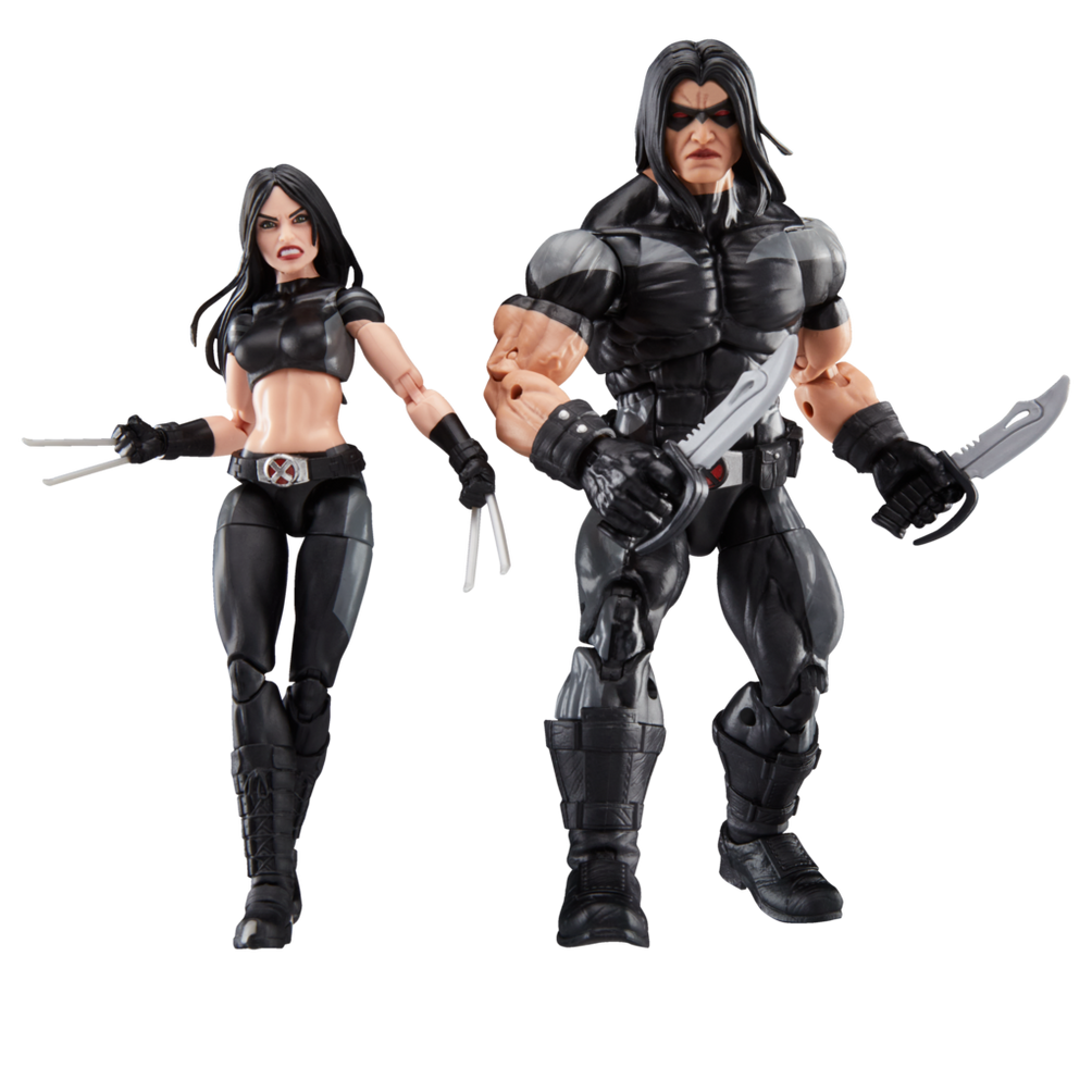 Marvel Legends Series X-Force X-23 & Warpath Action Figures - Hasbro Pulse