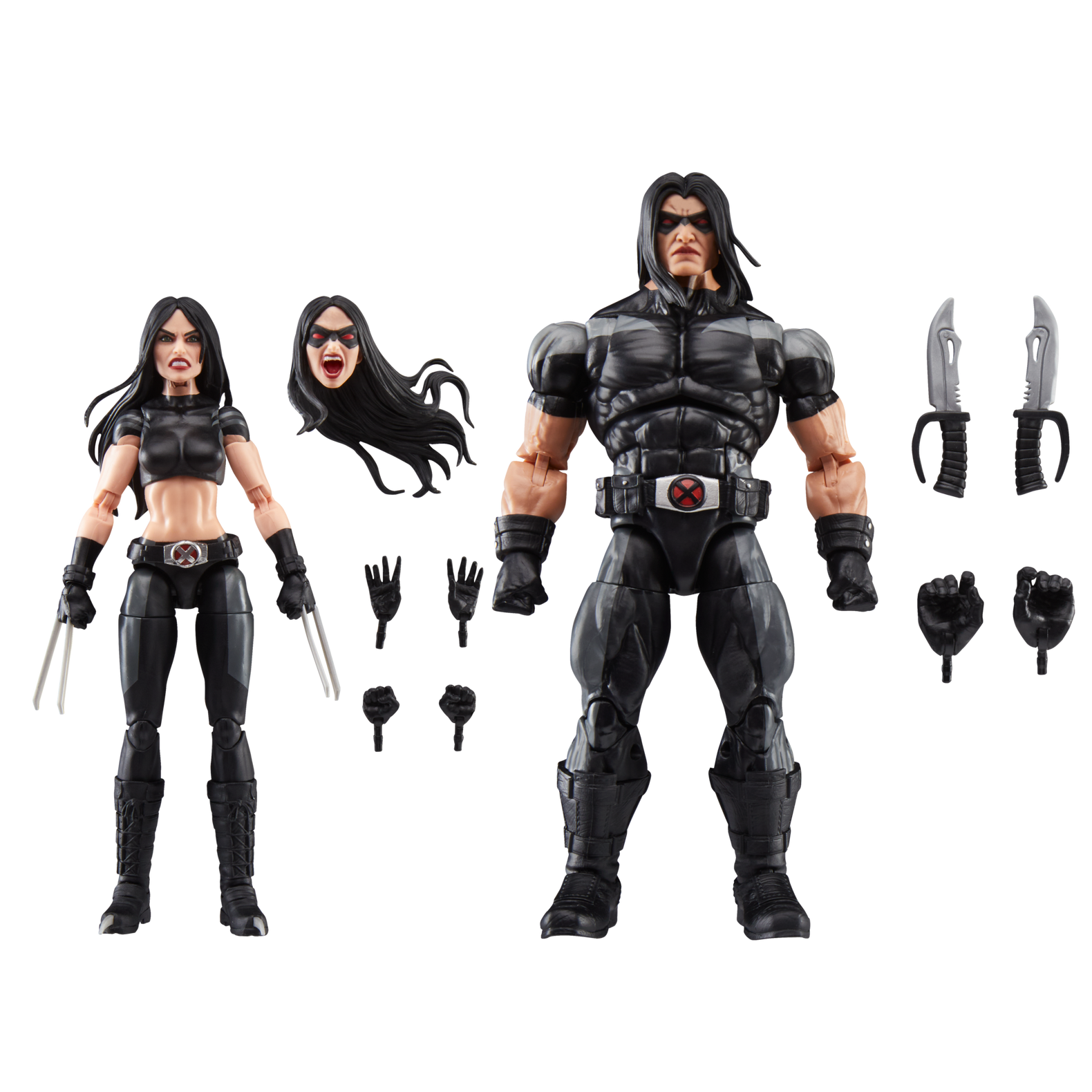 Marvel Legends Series X-Force X-23 & Warpath Action Figures - Hasbro Pulse