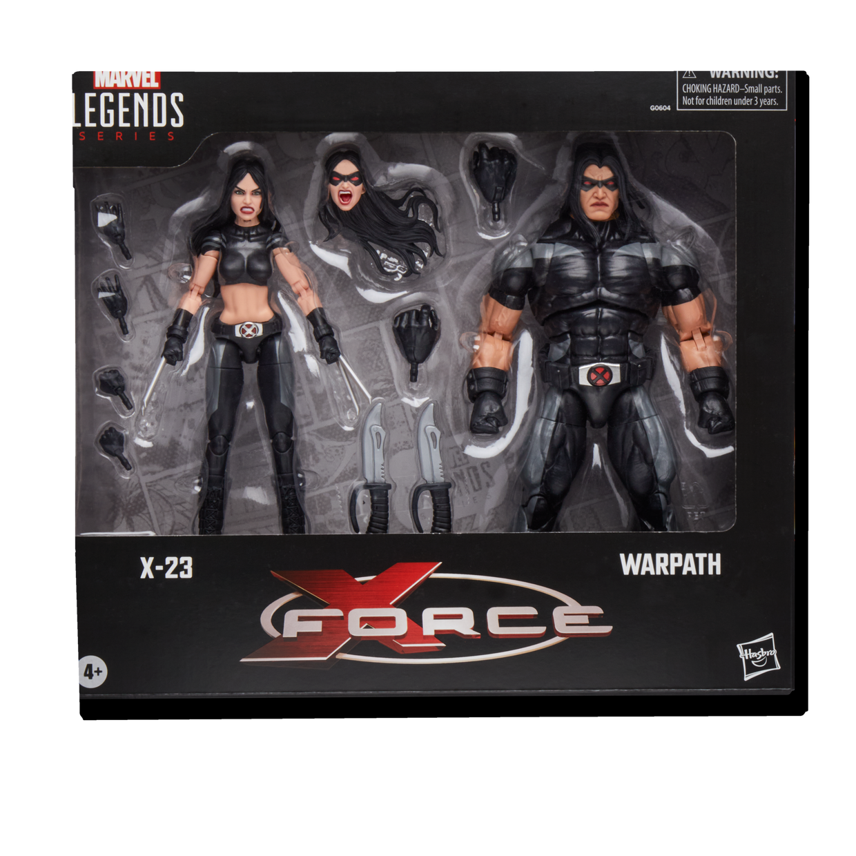 Marvel Legends Series X-Force X-23 & Warpath Action Figures - Hasbro Pulse