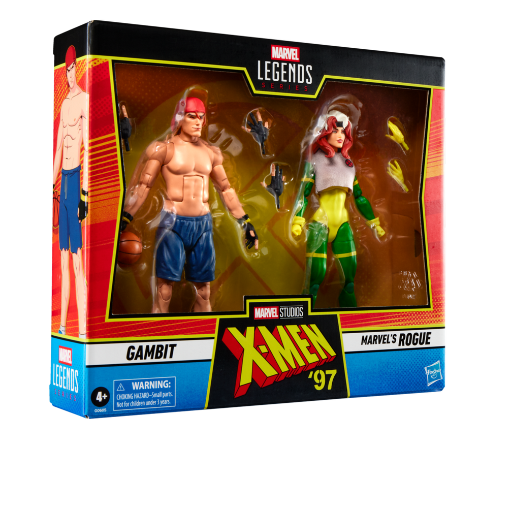 Marvel Legends Series Gambit & Marvel's Rogue Action Figure 2-Pack ...