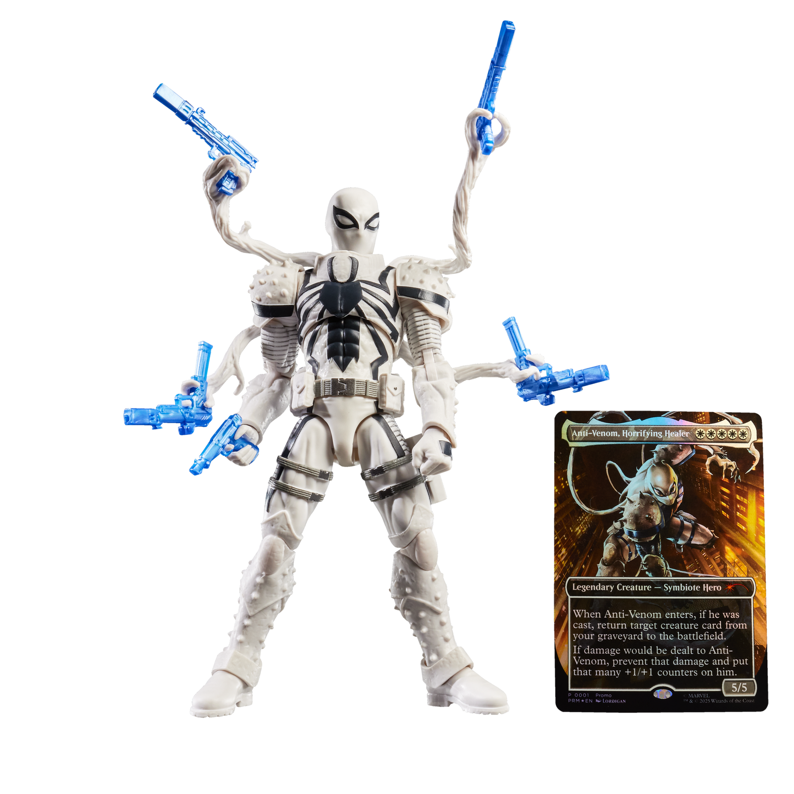 Magic: The Gathering Agent Anti-Venom Action Figure & Card - Hasbro Pulse