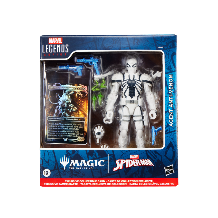 Magic: The Gathering Agent Anti-Venom Action Figure & Card - Hasbro Pulse