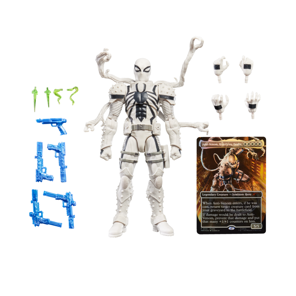 Magic: The Gathering Agent Anti-Venom Action Figure & Card - Hasbro Pulse