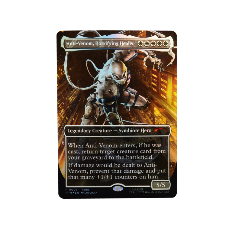 Magic: The Gathering Agent Anti-Venom Action Figure & Card - Hasbro Pulse