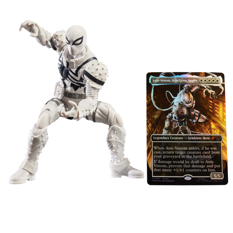 Magic: The Gathering Agent Anti-Venom Action Figure & Card - Hasbro Pulse