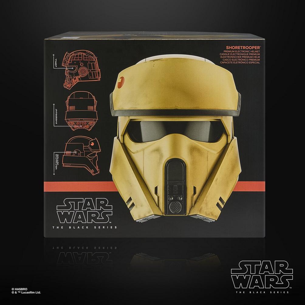 STAR WARS The Black Series Shoretrooper Electronic Helmet - Hasbro Pulse