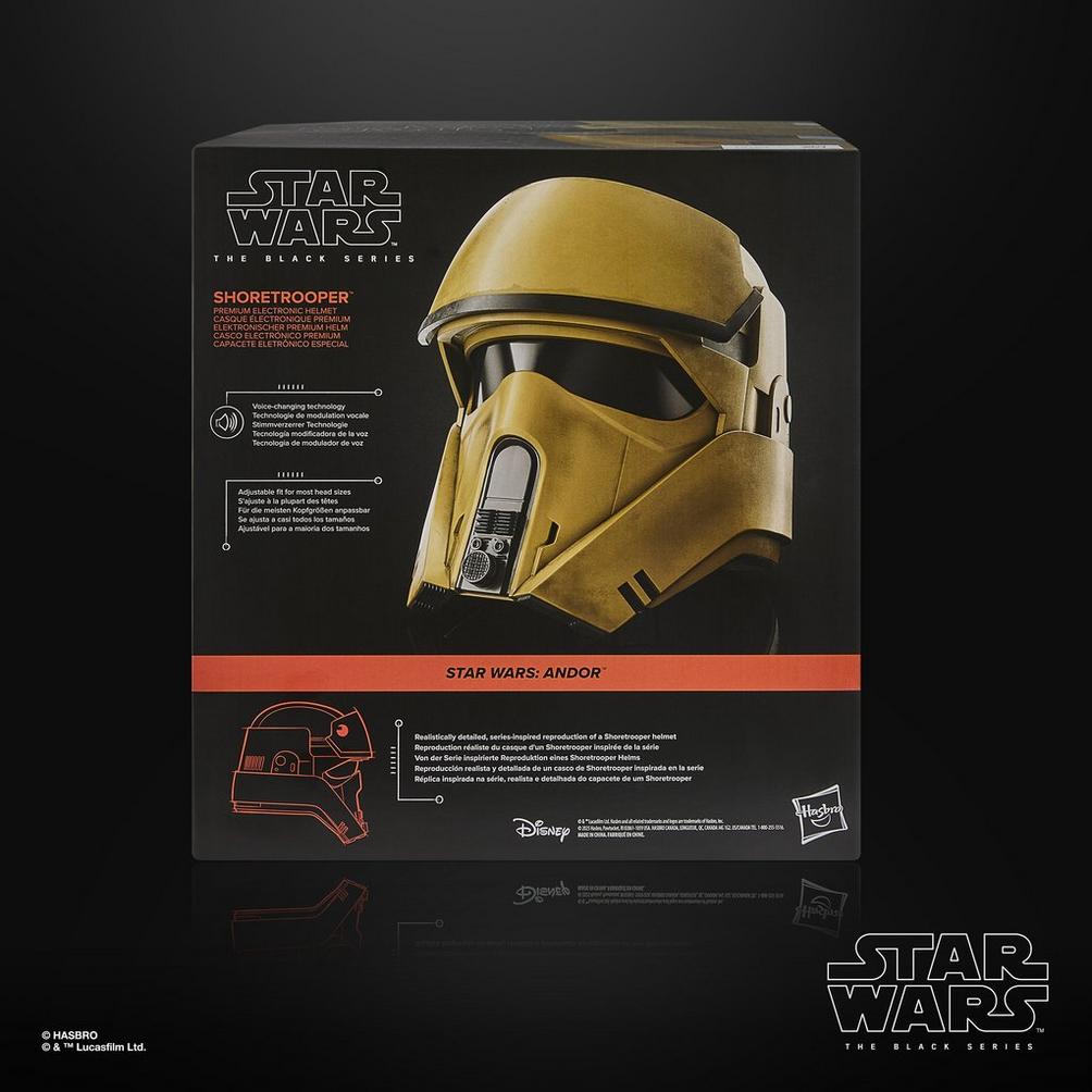 STAR WARS The Black Series Shoretrooper Electronic Helmet - Hasbro Pulse
