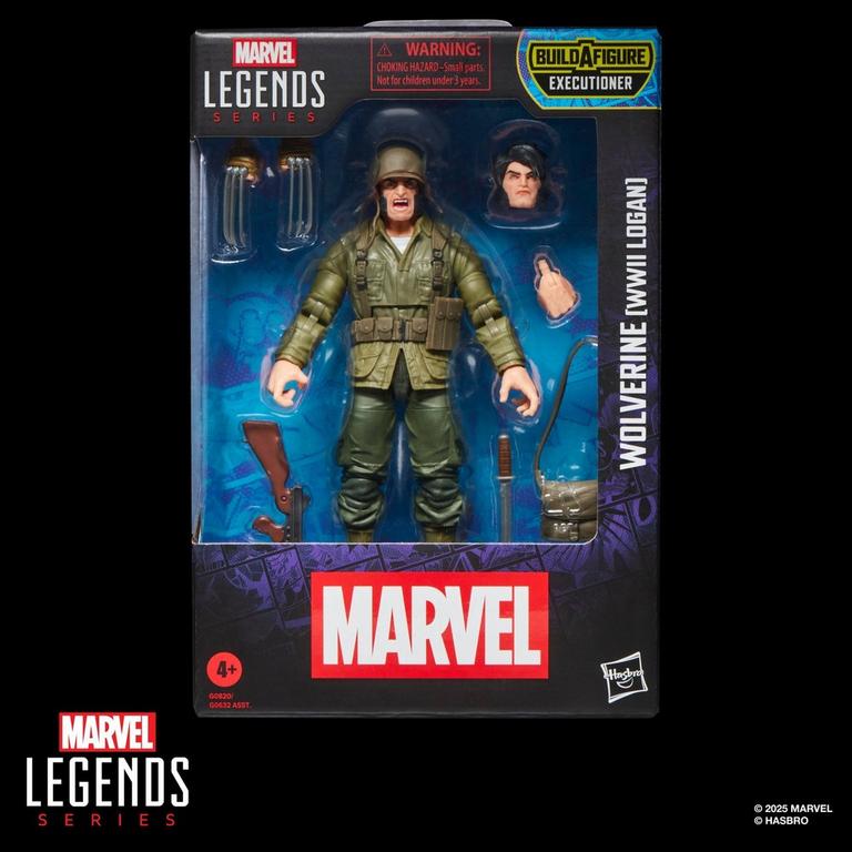 Marvel Legends Wolverine WWII Logan 6-Inch Action Figure - Hasbro Pulse