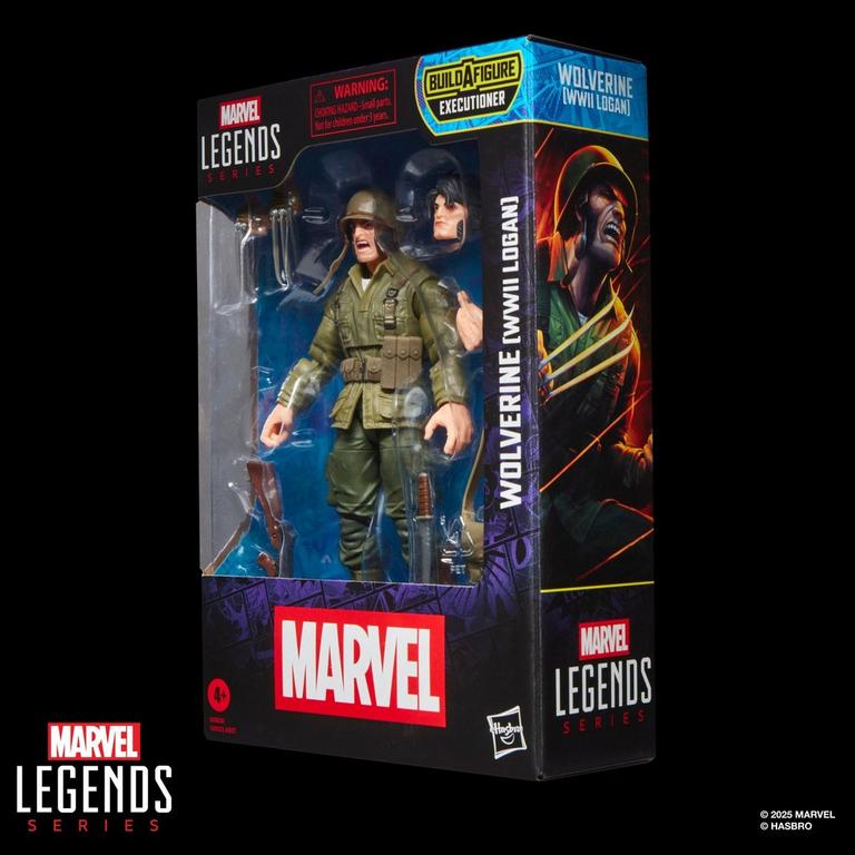 Marvel Legends Wolverine WWII Logan 6-Inch Action Figure - Hasbro Pulse