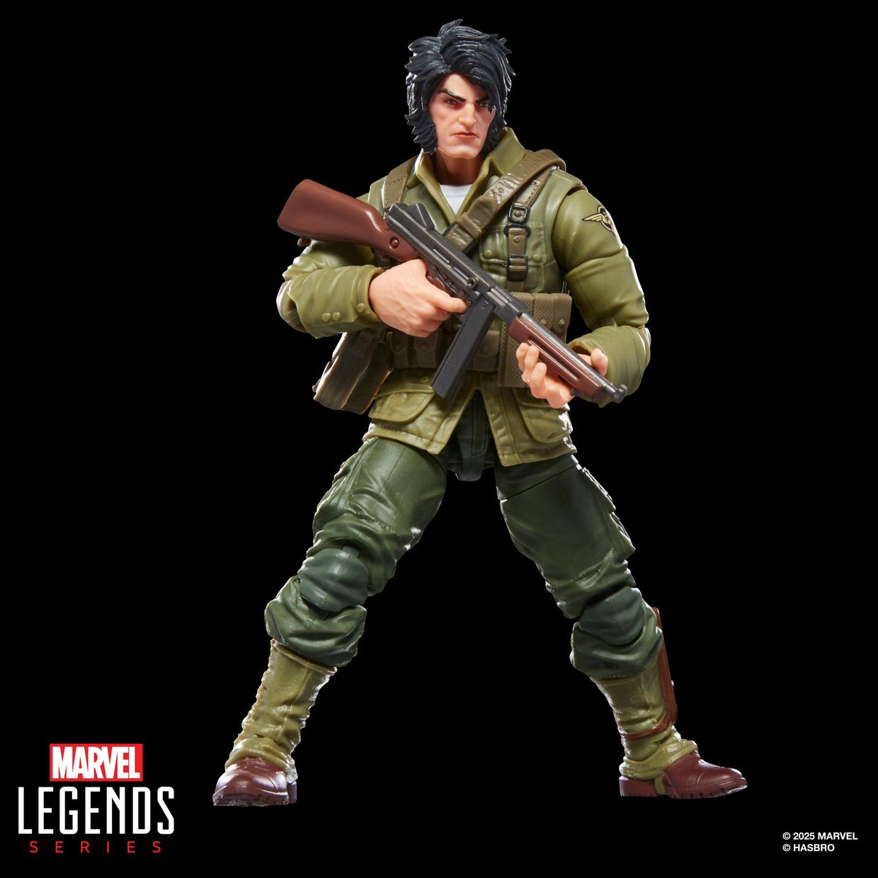 Marvel Legends Wolverine WWII Logan 6-Inch Action Figure - Hasbro Pulse