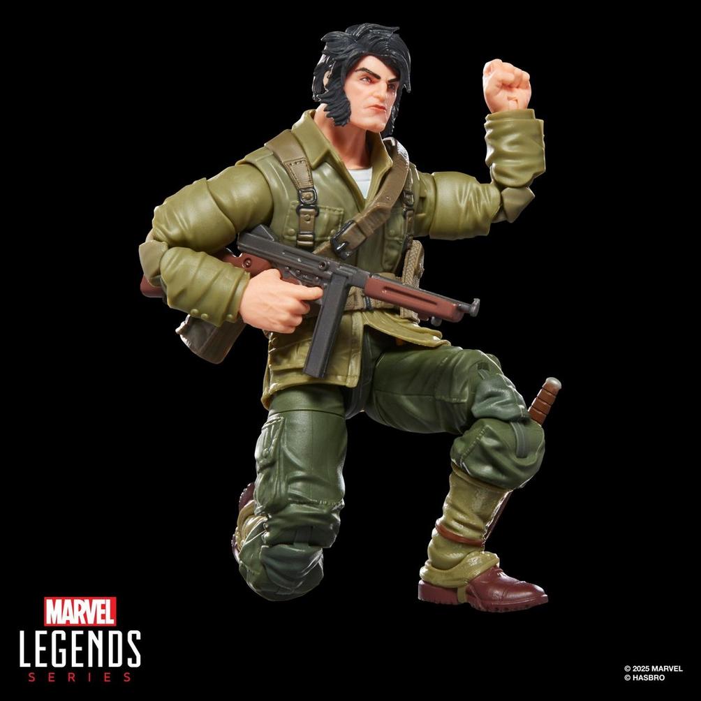 Marvel Legends Wolverine WWII Logan 6-Inch Action Figure - Hasbro Pulse