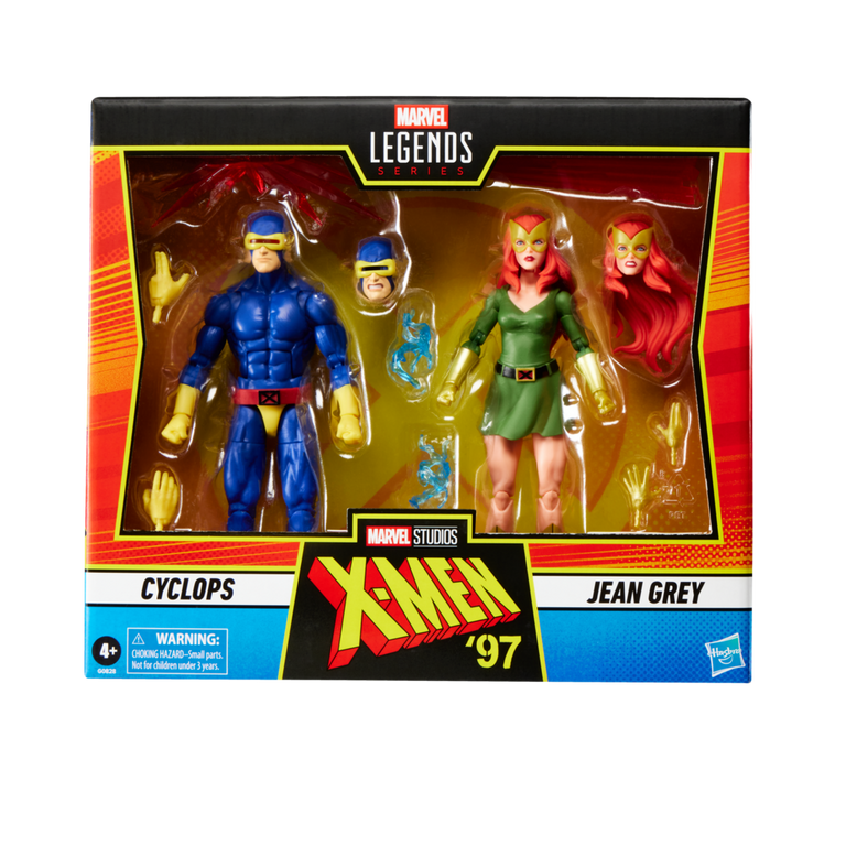Marvel Legends Cyclops & Jean Grey Action Figure 2-Pack | X-Men ’97 ...