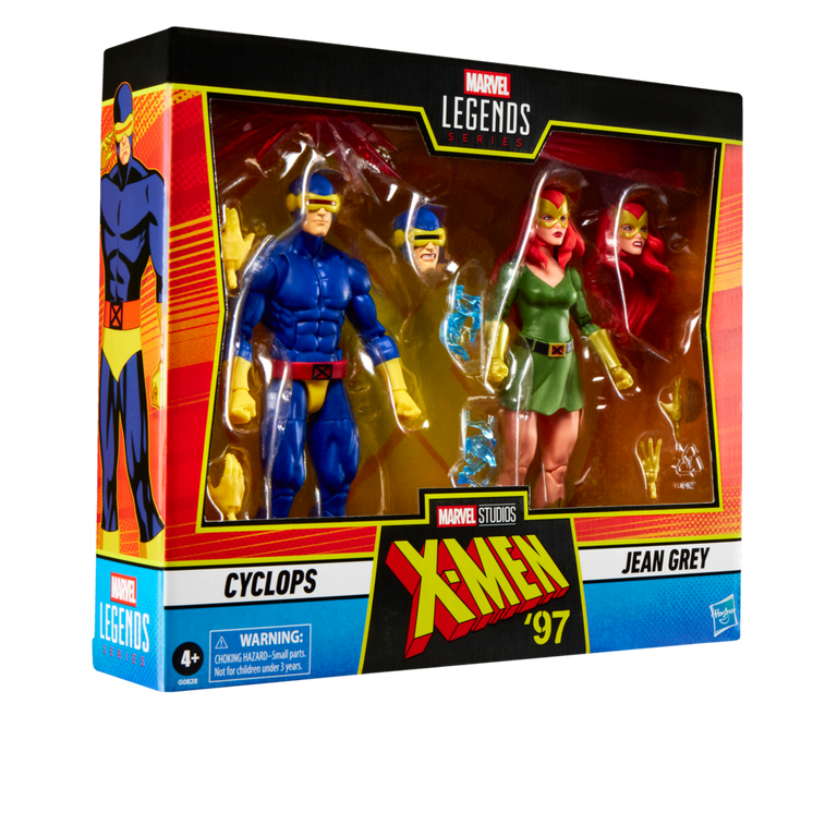 Marvel Legends Cyclops & Jean Grey Action Figure 2-Pack | X-Men ’97 ...