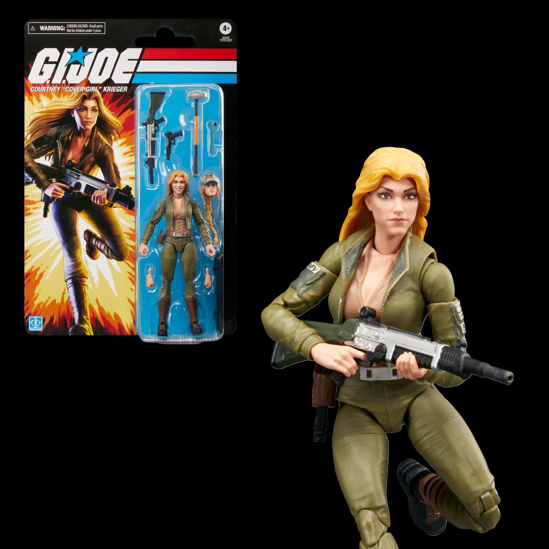 G.I. Joe Classified Series Retro Cardback Cover Girl Action Figure ...
