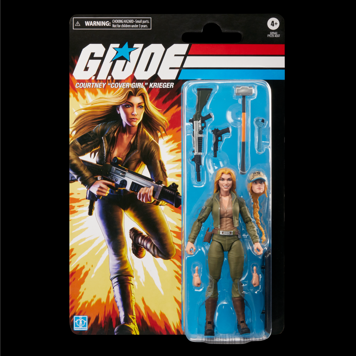 G.I. Joe Classified Series Retro Cardback Cover Girl Action Figure ...