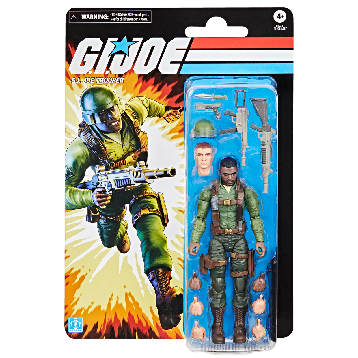 G.I. Joe Classified Series Retro Cardback G.I. Joe Trooper - Hasbro Pulse