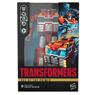 Transformers Age of the Primes Voyager Class Rescue Bot Heatwave ...