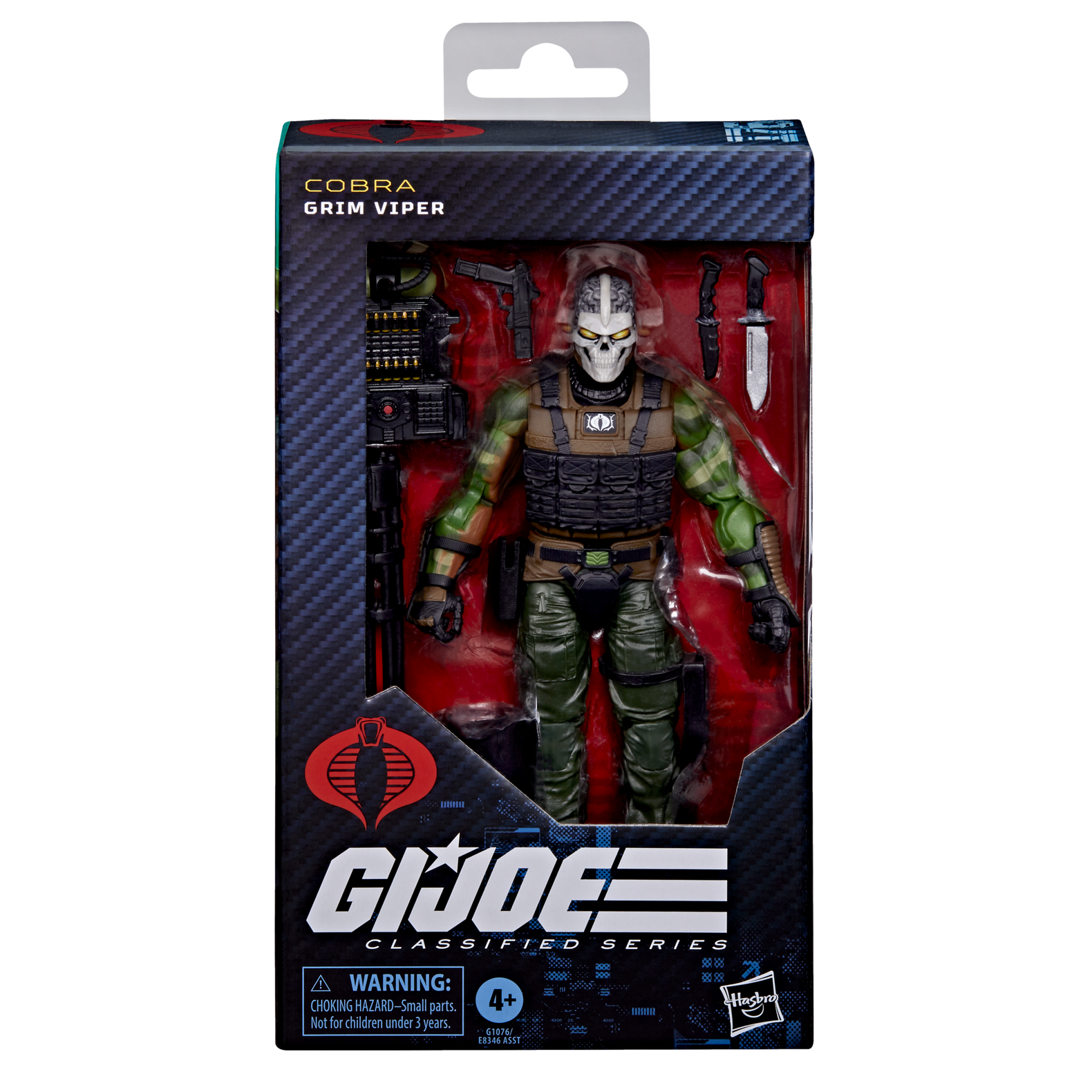 G.I. Joe Classified Series #176, Grim Viper - Hasbro Pulse