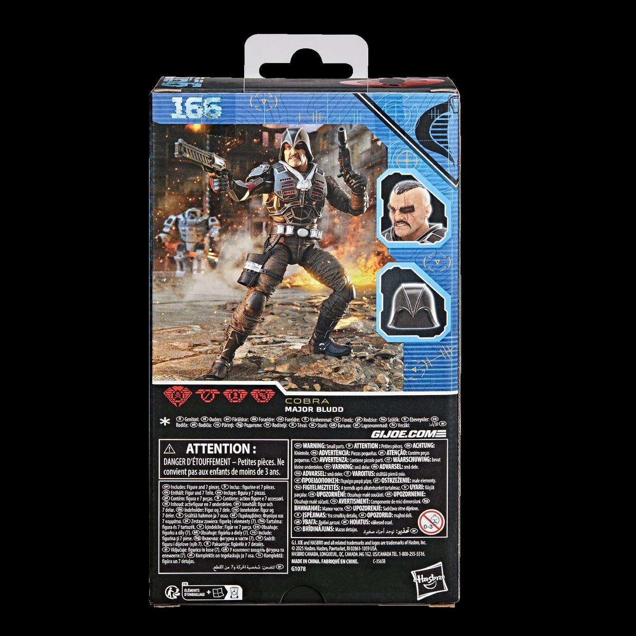 G.I. Joe Classified Series #166, Major Bludd Action Figure - Hasbro Pulse
