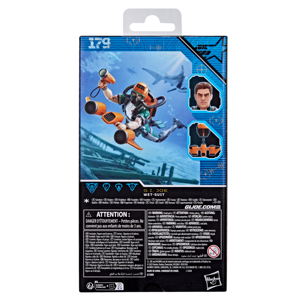G.I. Joe Classified Series #179, Wet-Suit - Hasbro Pulse
