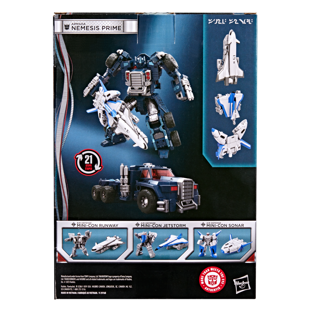 Transformers Generations Armada Nemesis Prime & Air Defense Mini-Con ...
