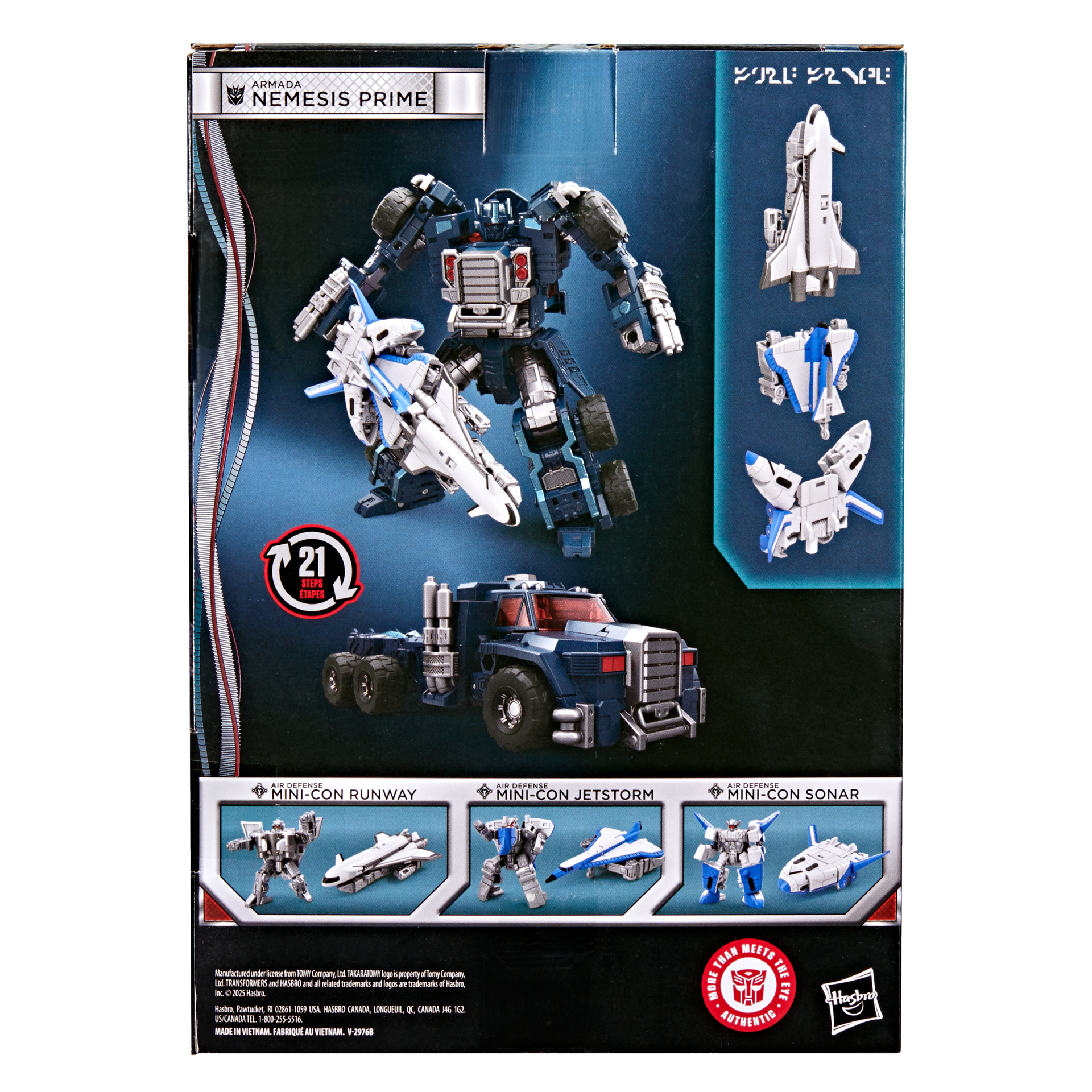 Transformers Armada Nemesis Prime & Air Defense Mini-Con Set - Hasbro Pulse
