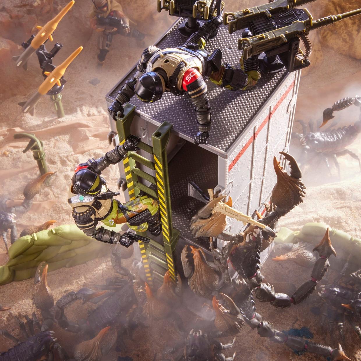 G.I. Joe Classified Series #175, Steel Corps Sentry & Modular Defense ...