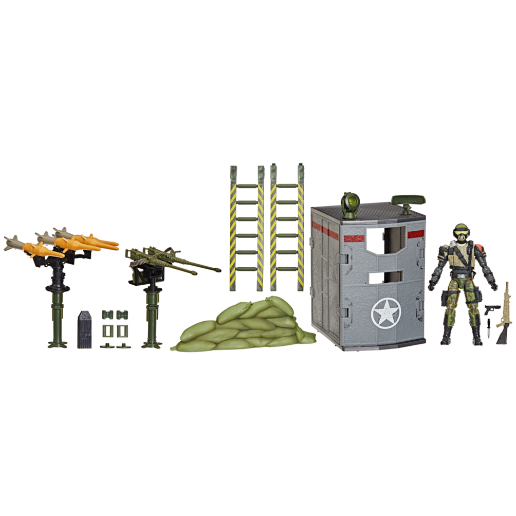 G.I. Joe Classified Series #175, Steel Corps Sentry & Modular Defense ...