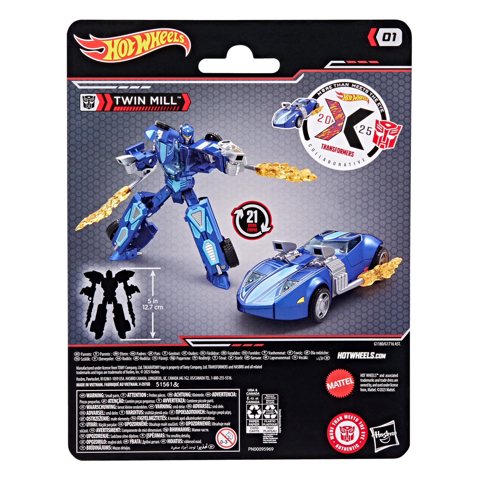 Transformers Collaborative Hot Wheels® x Transformers Twin Mill ...