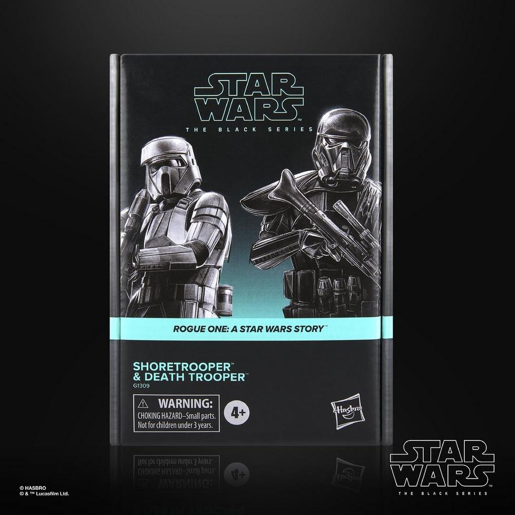 STAR WARS: The Black Series Shoretrooper & Death Trooper Action Figures ...