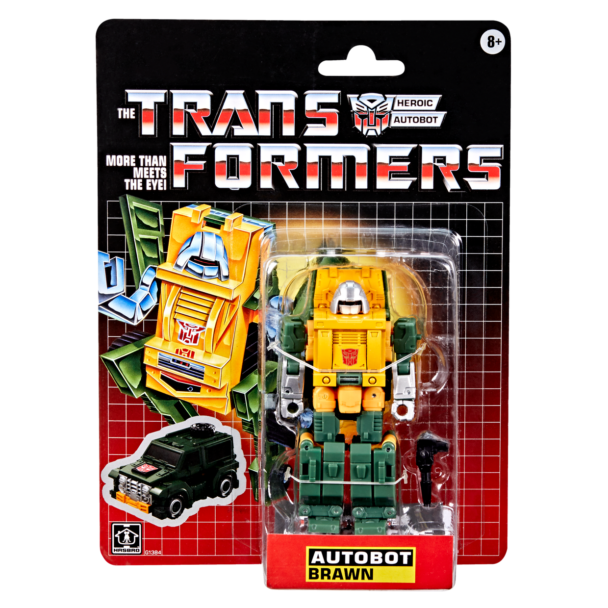 Transformers Retro G1 Autobot Brawn - Hasbro Pulse