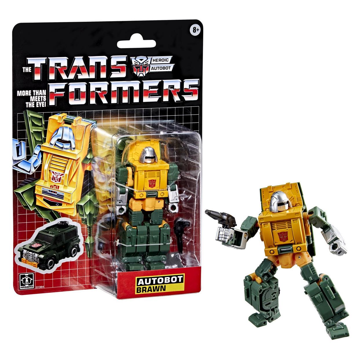 Transformers Retro G1 Autobot Brawn - Hasbro Pulse